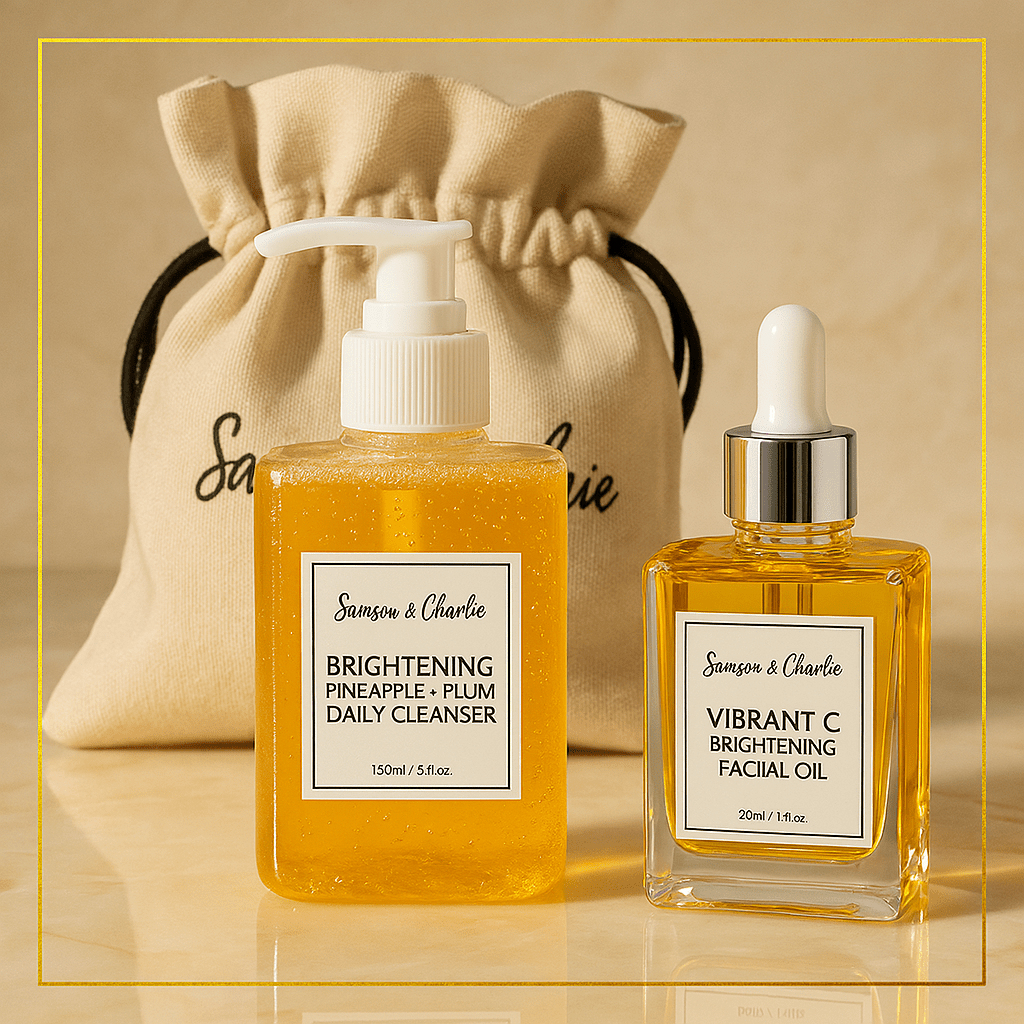 Hello Sunshine 🌞 Brightening Booster Bundle – Samson & Charlie